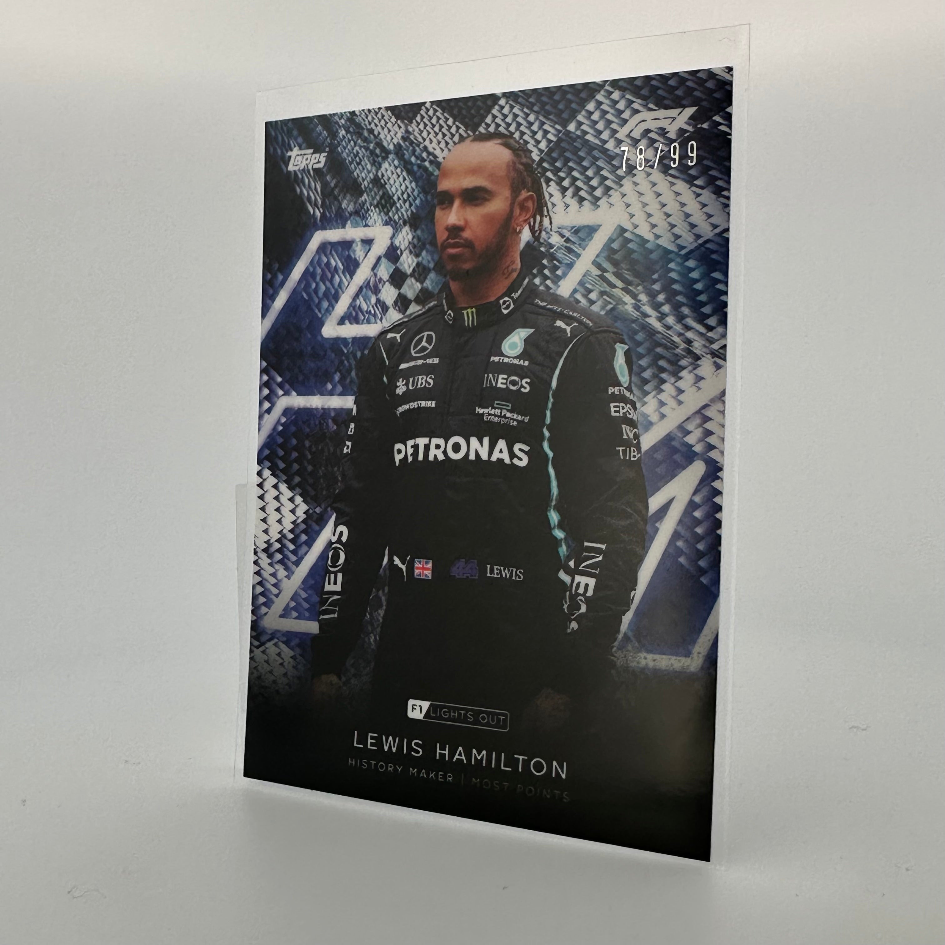 /99 Lewis Hamilton - History Maker – Authenticsgg