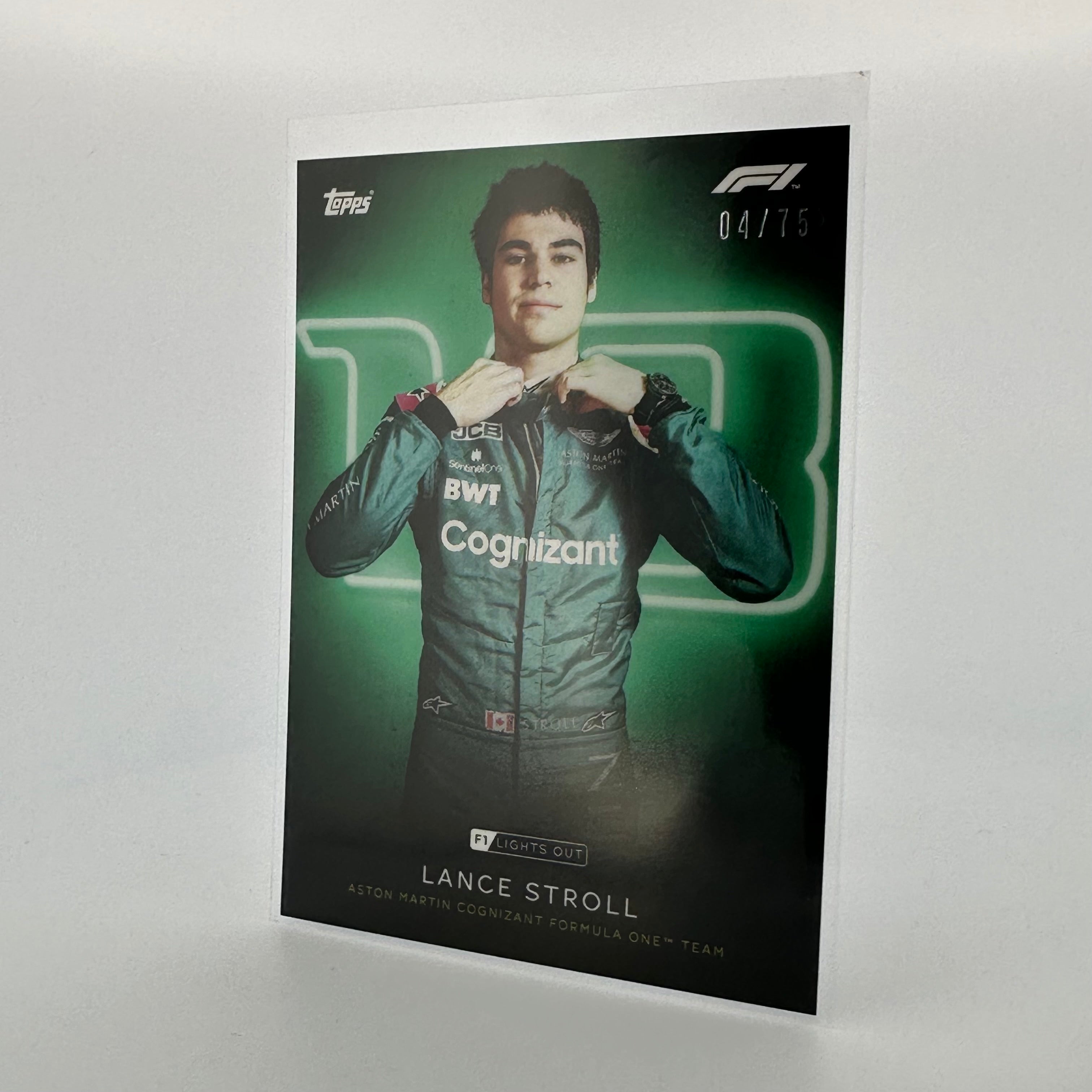 /75 Lance Stroll - Drivers - Green Parallel – Authenticsgg