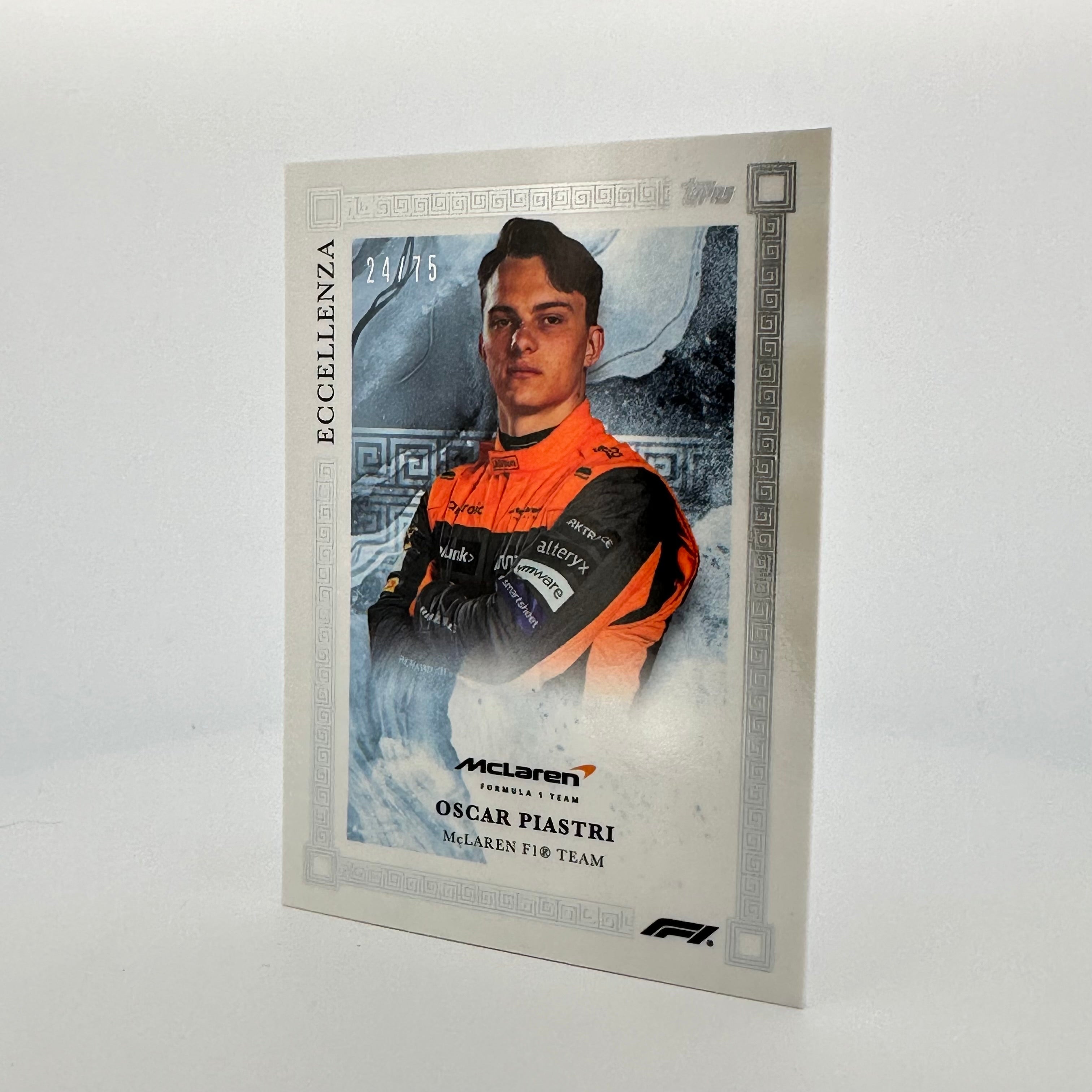 24/75 Silver - Oscar Piastri - 2023 Eccellenza – Authenticsgg