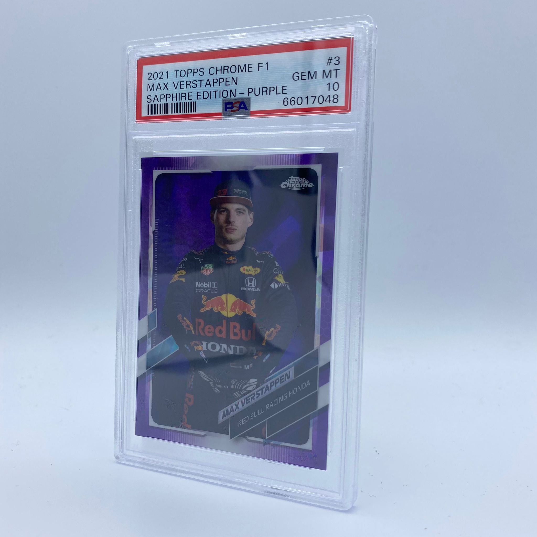 PSA 10 - 03/10 - Max Verstappen - Sapphire Edition Purple - F1 Driver ...
